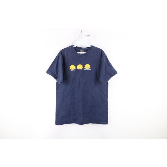 Vintage | Shirts | Vintage Streetwear Medium Faded Monkey See Monkey Do ...